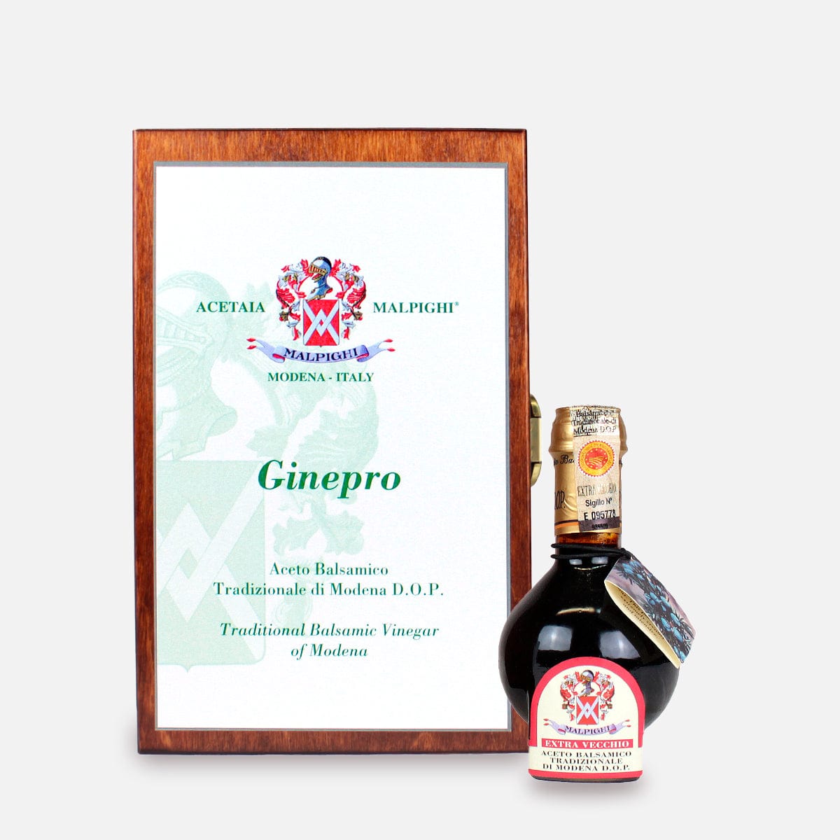 "Juniper wood" Traditional Balsamic DOP Vinegar DOP of Modena – Dolceterra Italian Within US Store