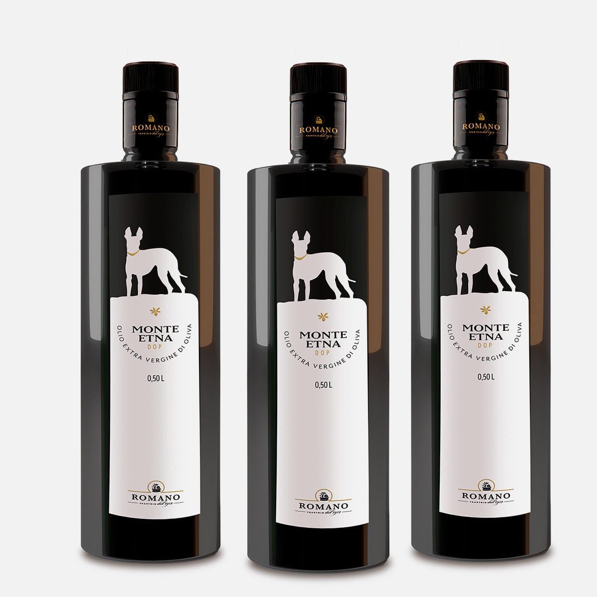 Monte Etna Extra virgin olive oil - 3 Bottle – Dolceterra Italian ...