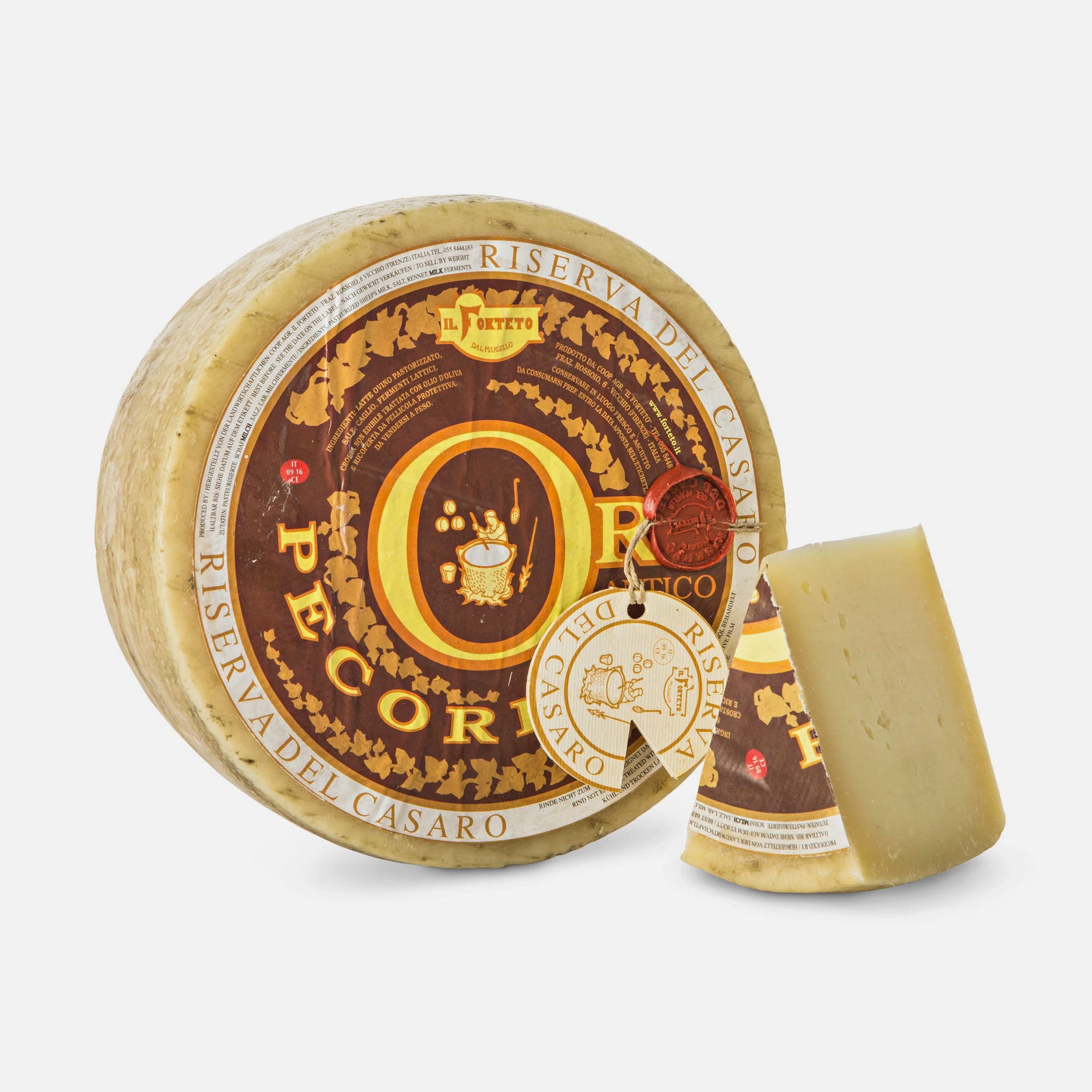 Pecorino Aged with Oro Antico - Il Forteto – Dolceterra Italian Within ...