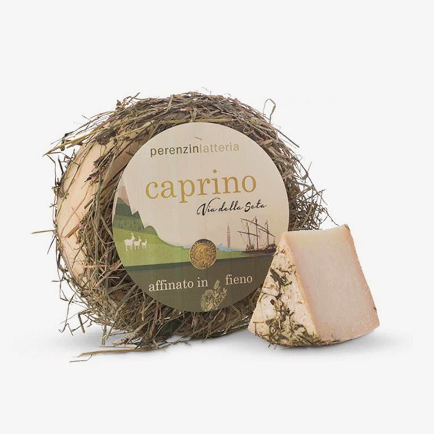 "Caprino Treated with Hay" - Latteria Perenzin – Dolceterra Italian ...