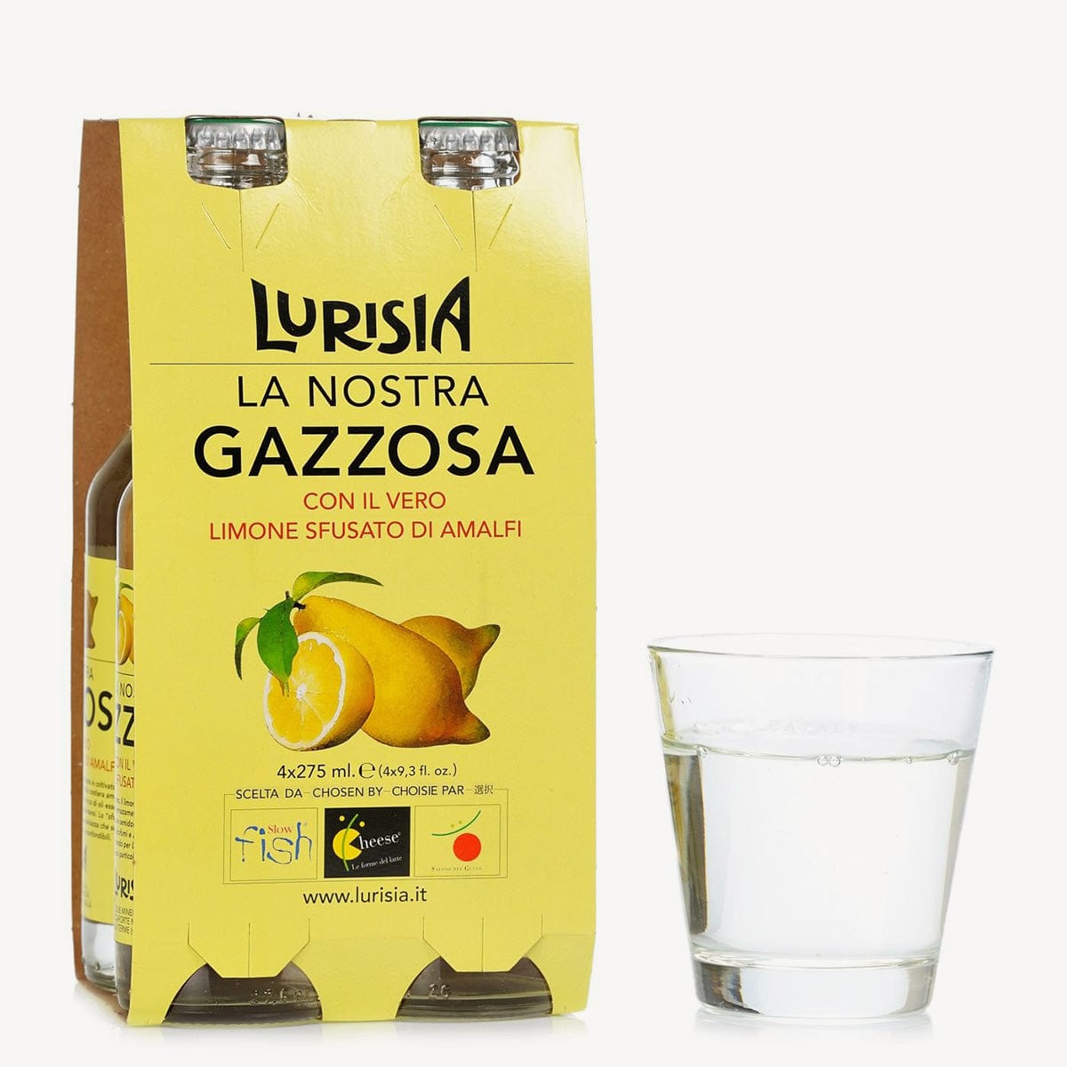 Gazzosa Lurisia (4 x 9.3 oz) – Dolceterra Italian Within US Store