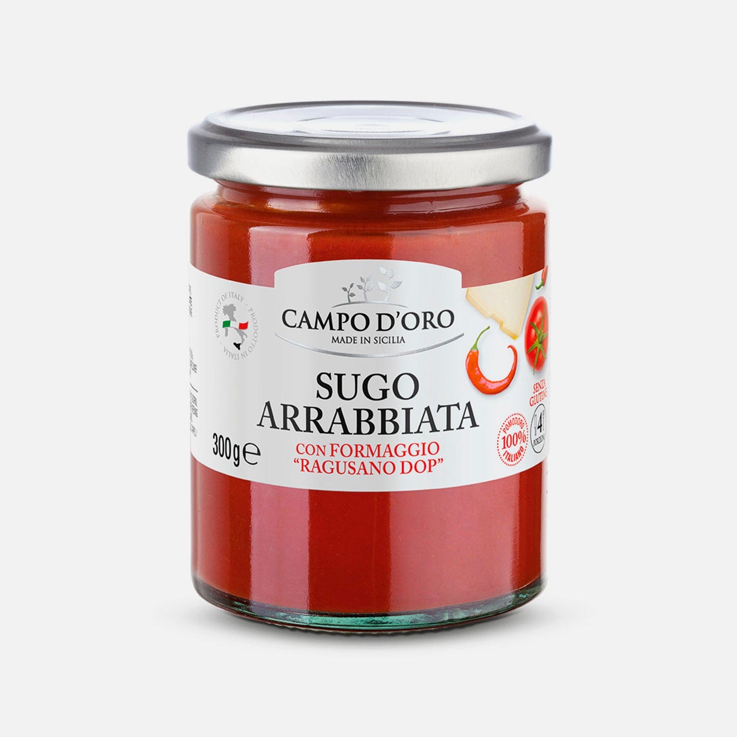 Arrabbiata Sauce with "Ragusano DOP" cheese – Dolceterra Italian Within ...